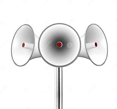 Loud speaker stock illustration. Illustration of sound - 16243953