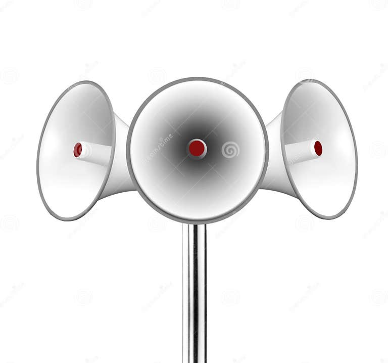 Loud speaker stock illustration. Illustration of sound - 16243953
