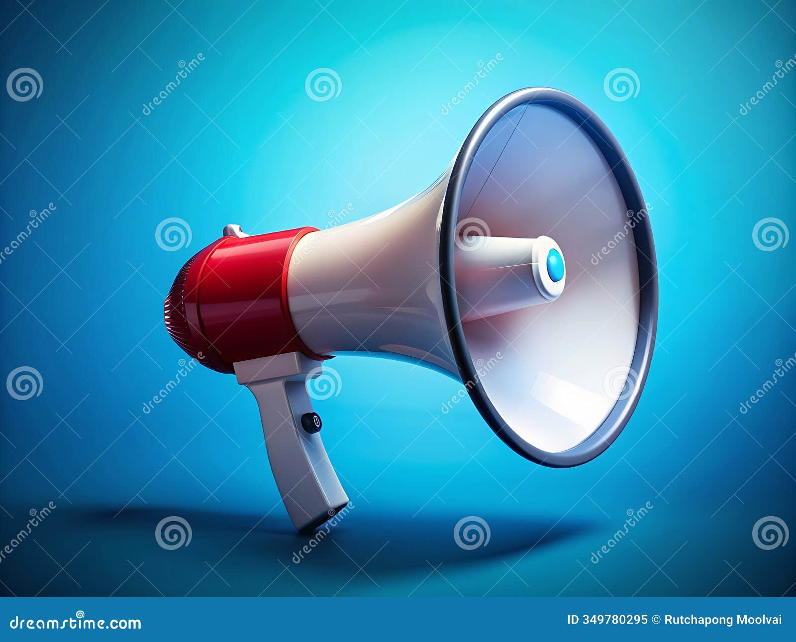 Loud Speaker Megaphone Announcement Communication Tool Stock ...