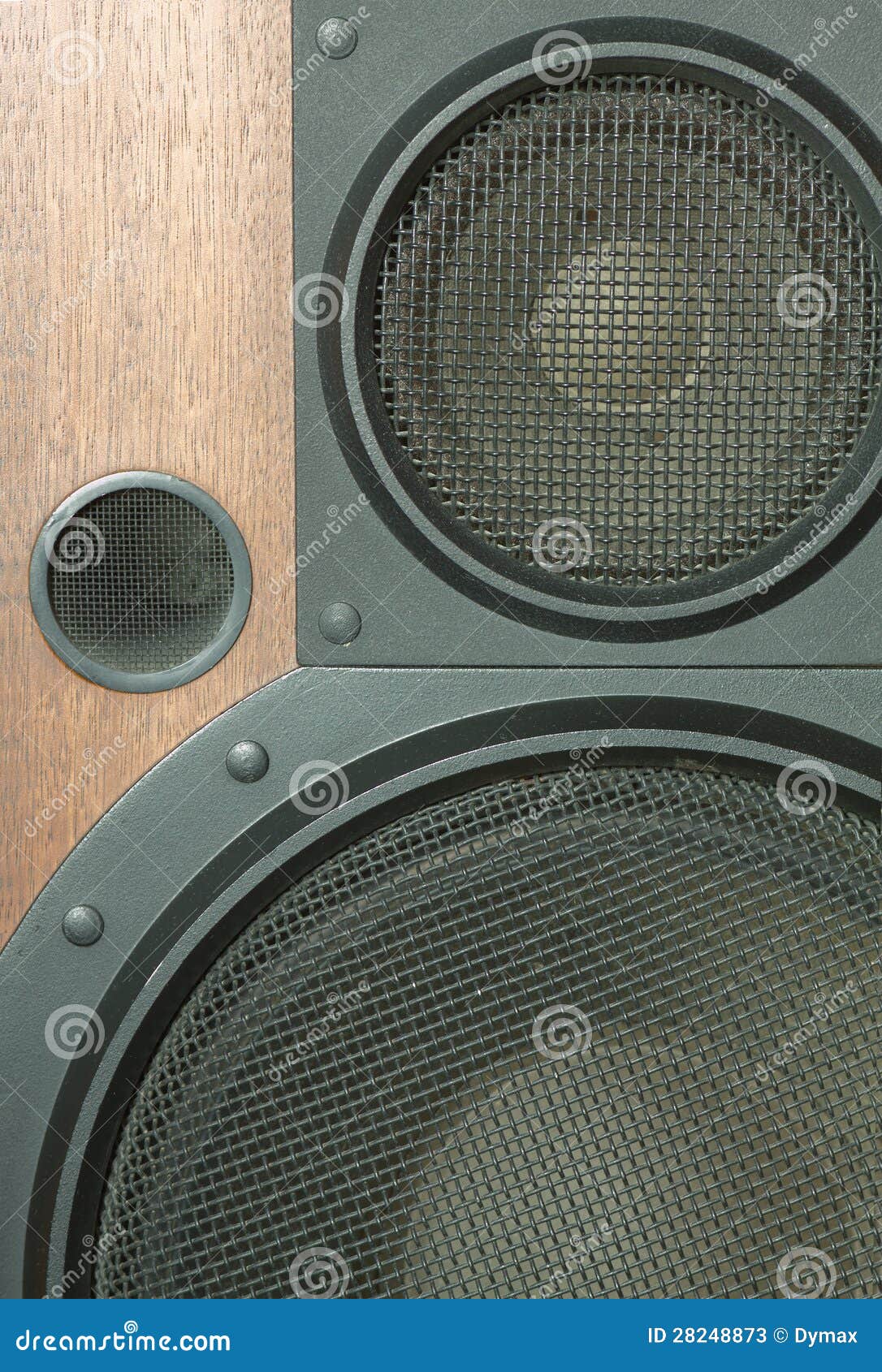 Loud Speaker System Details Stock Image - Image of object, details ...