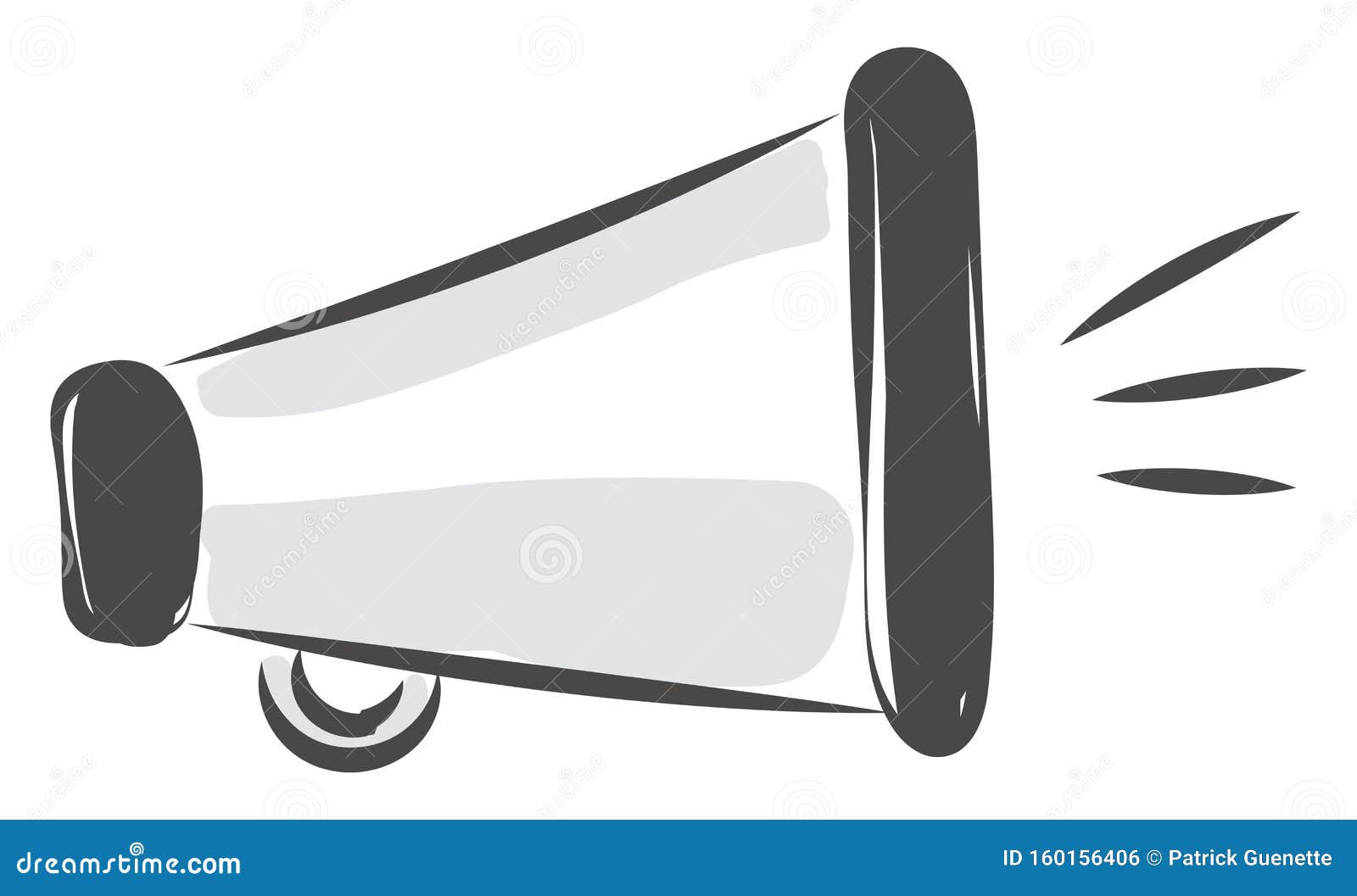 Loud Speaker Vector or Color Illustration Stock Vector - Illustration ...