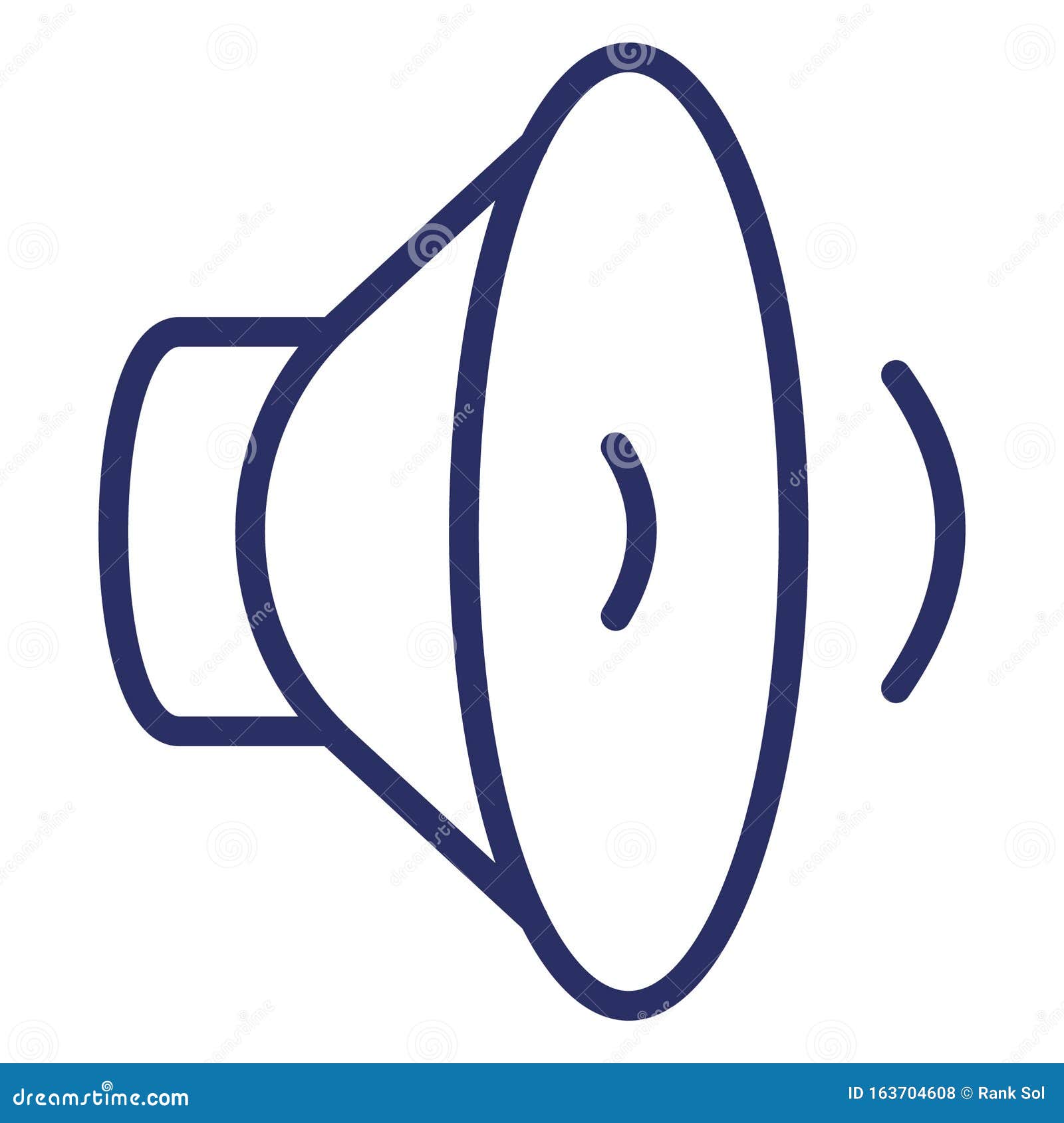 Loud Volume Isolated Isolated Vector Icon Easily Editable Easily ...