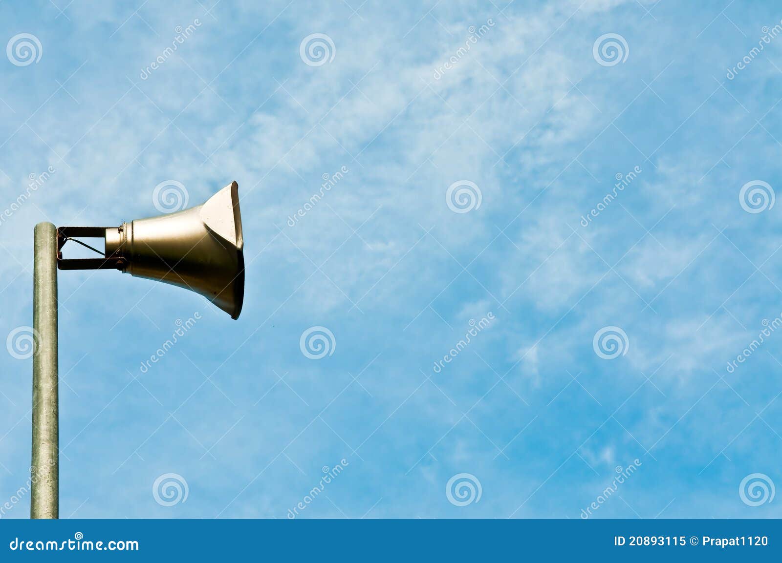 Loudspeaker stock image. Image of audio, loud, announcement - 20893115