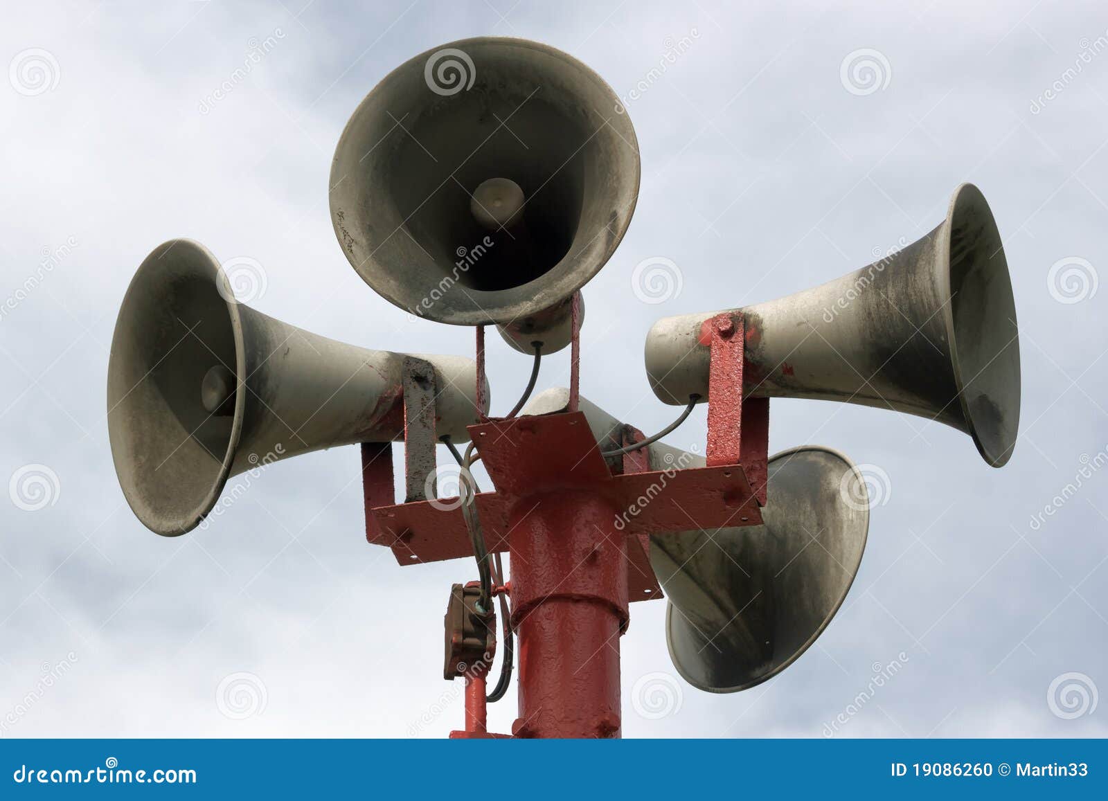 Loudspeakers stock photo. Image of calling, speak, audio - 19086260