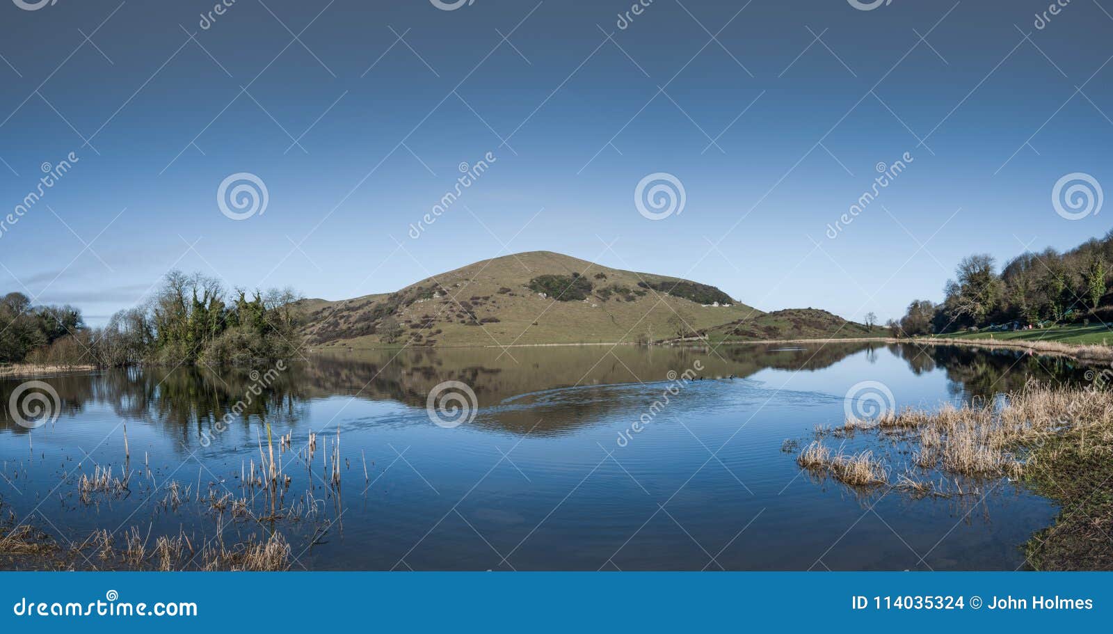 Lough Gur foto de stock. Imagem de céu, panorama, cedo - 114035324