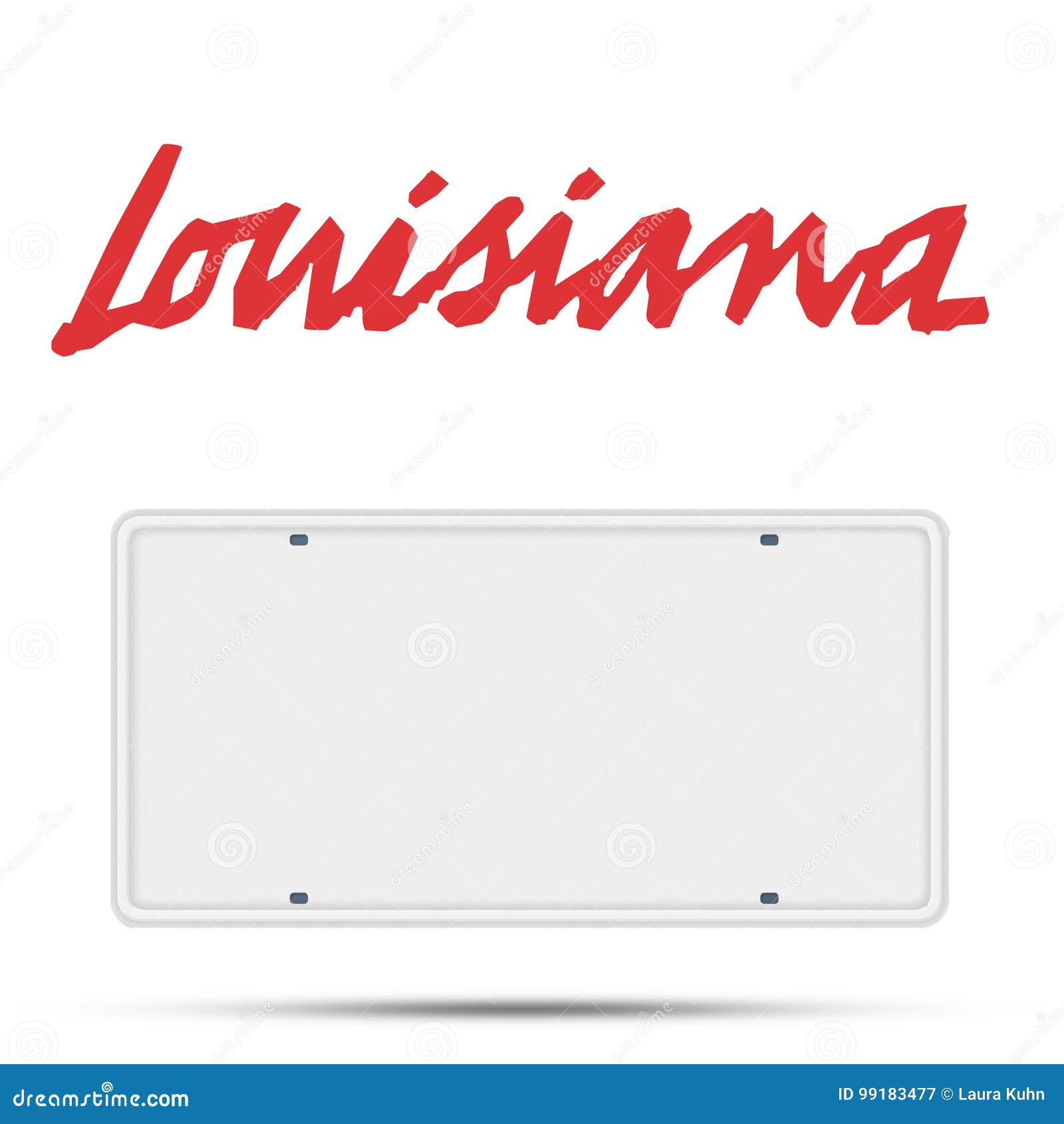 Louisiana License Plate Design Stock Illustration - Illustration of ... Louisiana License Plate Design Stock Illustration - Illustration of ...
