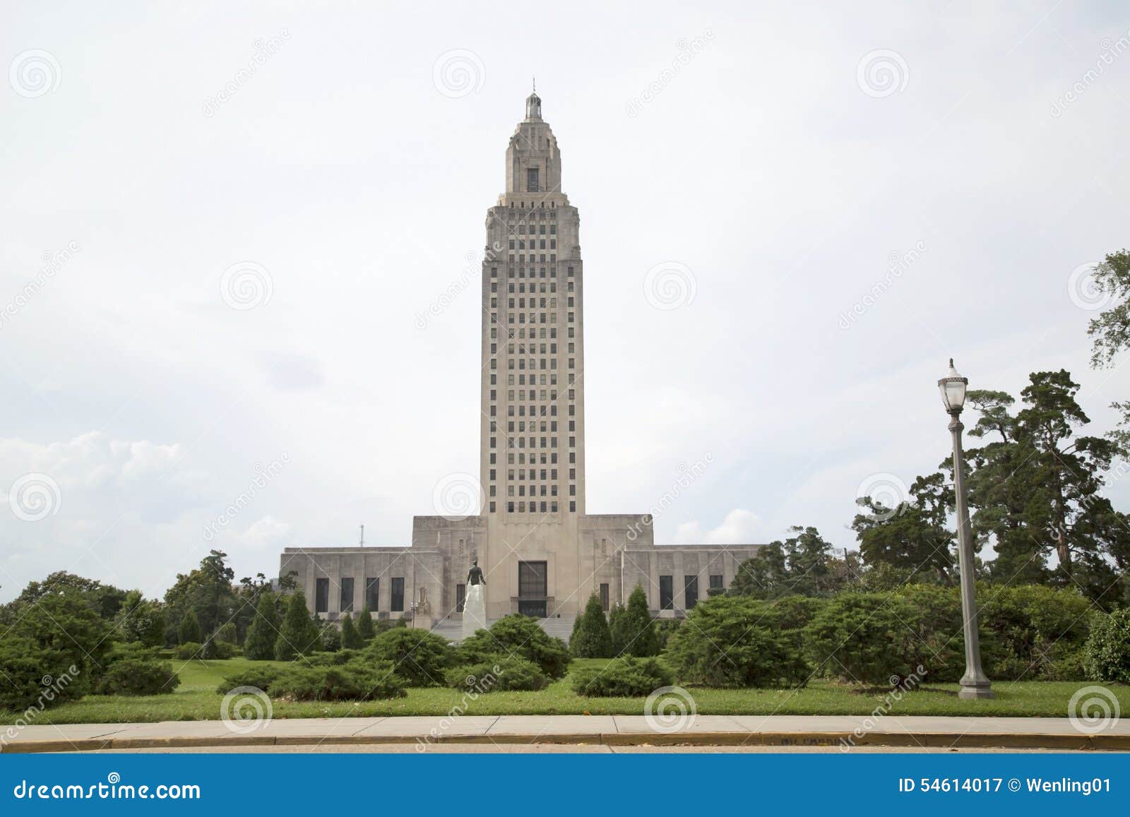 Louisiana state capitol stock image. Image of capitol - 54614017
