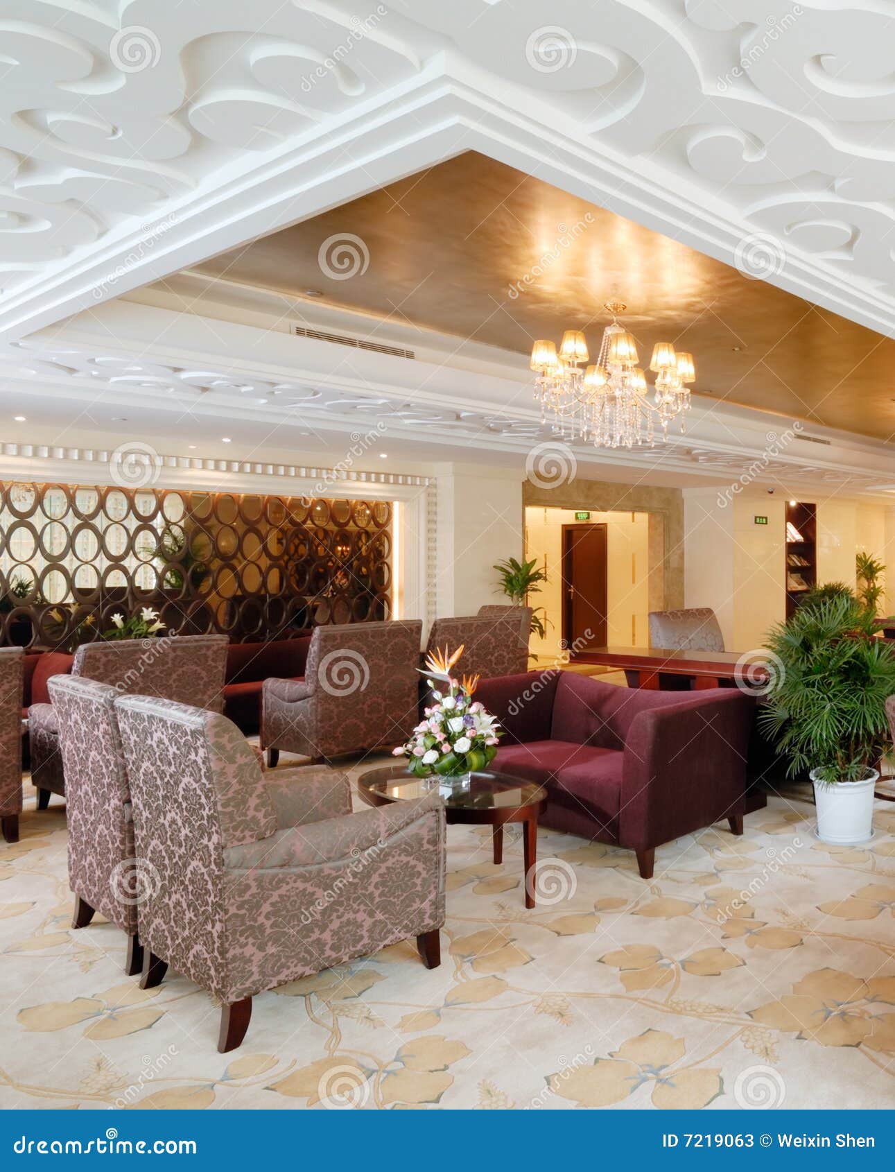 Lounge bar interior stock image. Image of lounge, sofa - 7219063