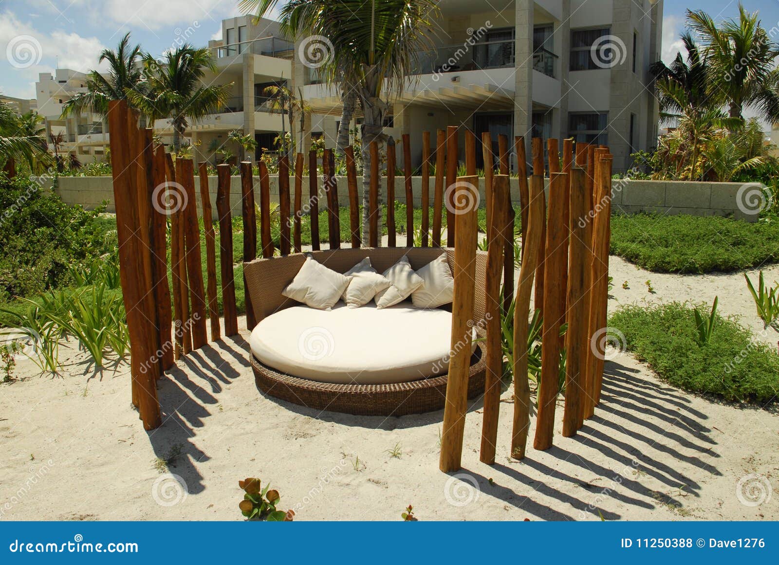 Lounge on Beach stock photo. Image of remote, enjoy, shore - 11250388
