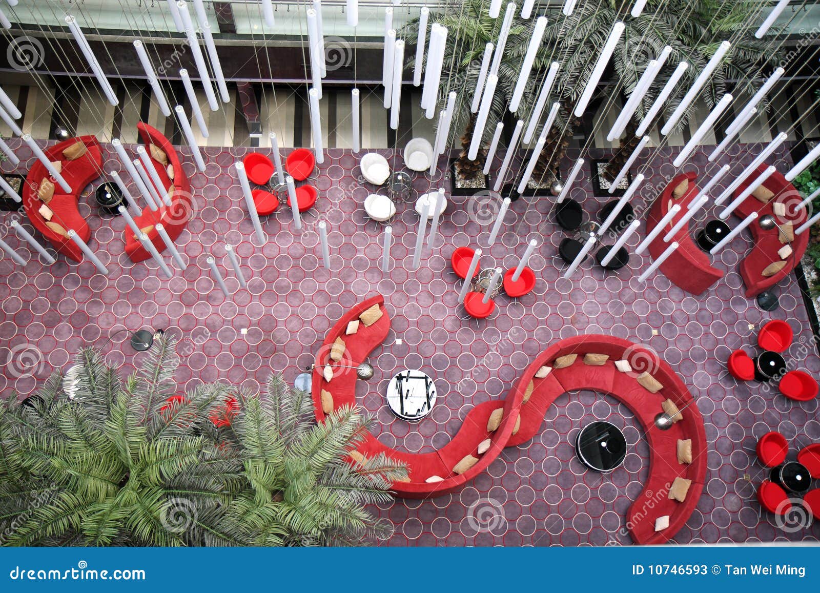 Lounge and Snack Bar stock image. Image of interior, posh - 10746593