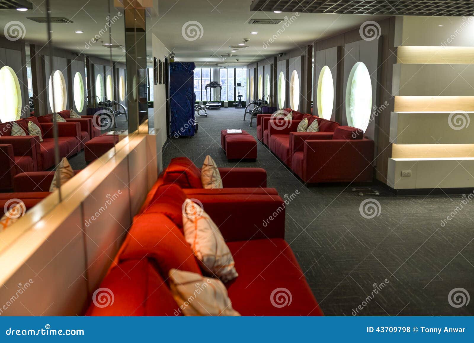 Lounge stock photo. Image of furniture, facility, interior - 43709798