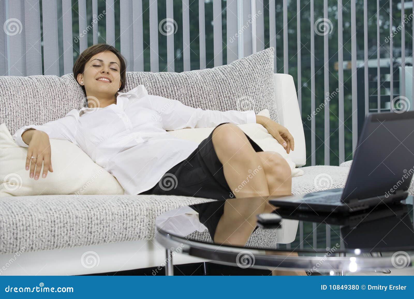 Lounging stock photo. Image of attractive, idlesse, business - 10849380