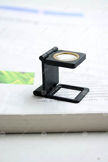 Loupe 2 stock photo. Image of print, lense, typography - 2513842