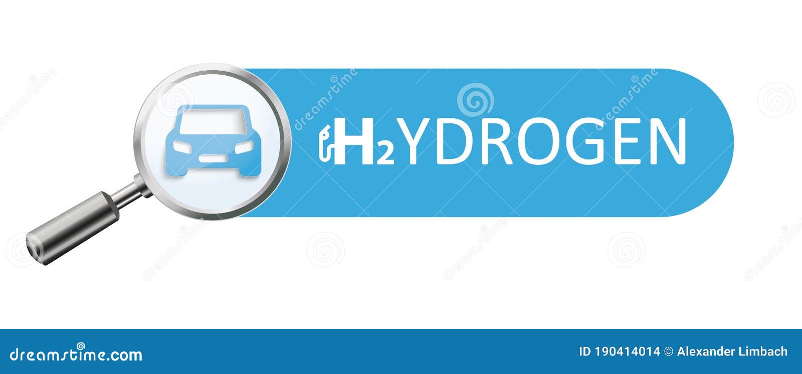 H2 Hydrogen Blue Hexagon Structure Cover Vector Illustration ...