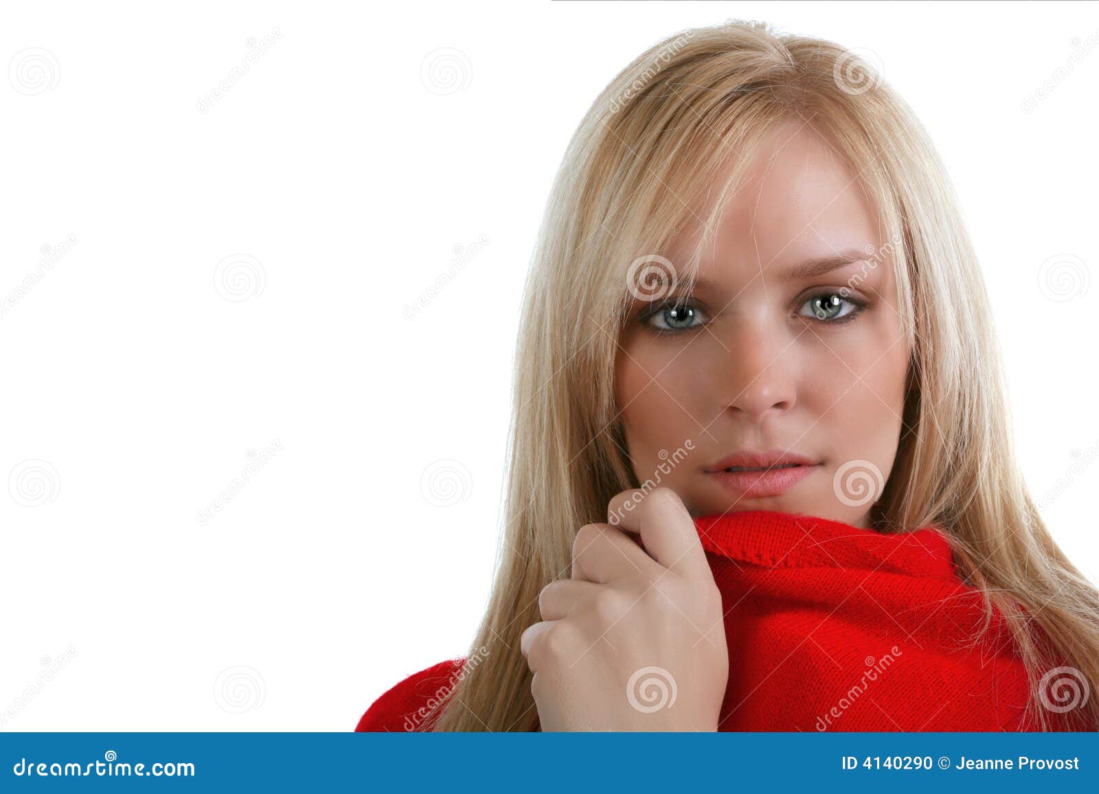 Louro Com Olhar Fixo Intenso Foto de Stock - Imagem de cosmético, pele ...