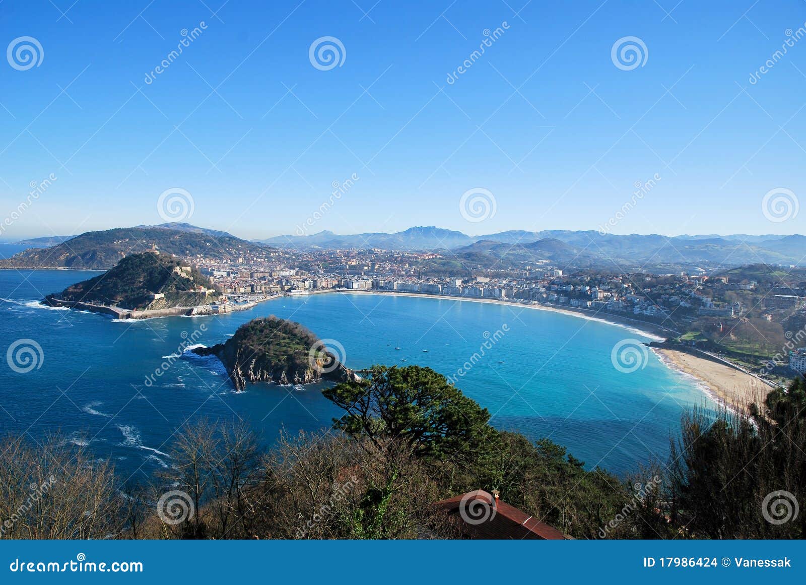 Louro de San Sebastian foto de stock. Imagem de espanha - 17986424