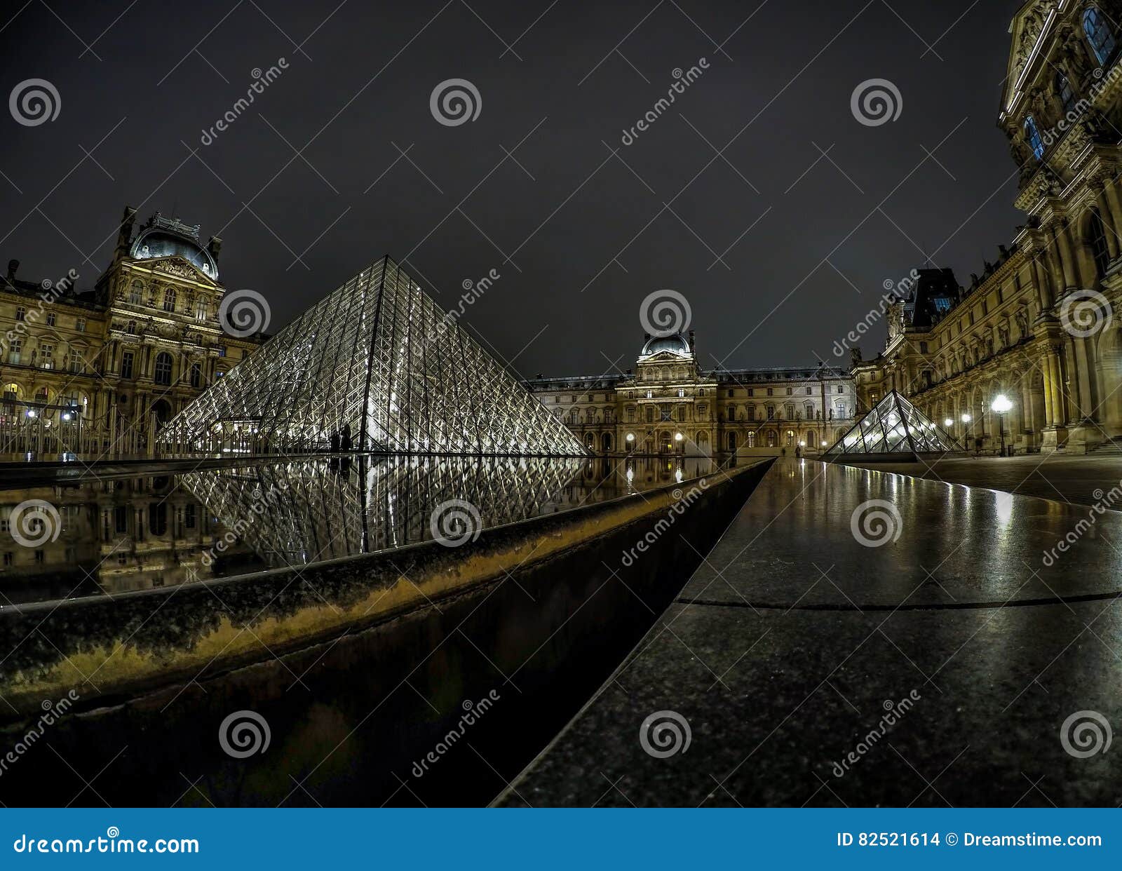 The Lourve editorial stock image. Image of landscape - 82521614