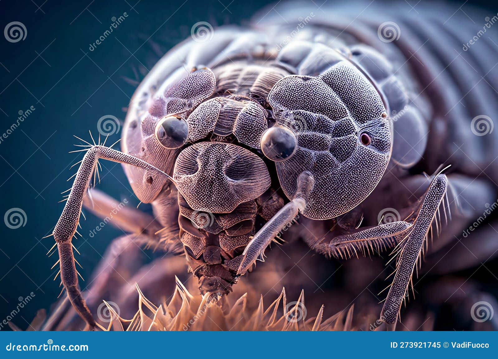 Louse Pubic Louse Macro Close Up Stock Illustration Illustration Of Pediculosis Parasite