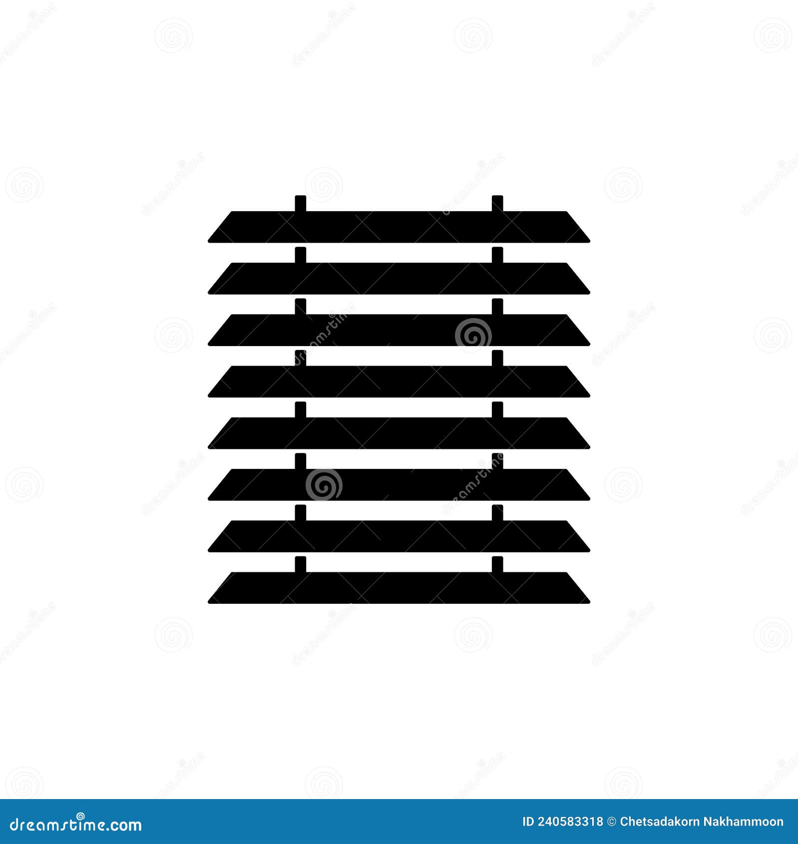 Louver Icon Vector Isolated on White Stock Vector - Illustration of ...