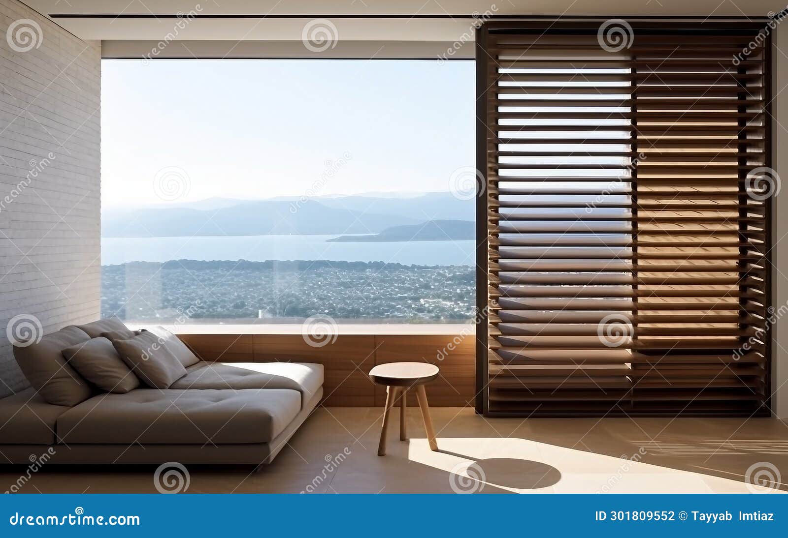 Louvered Windows Contain Horizontally Slatted Glass on Generative Ai ...