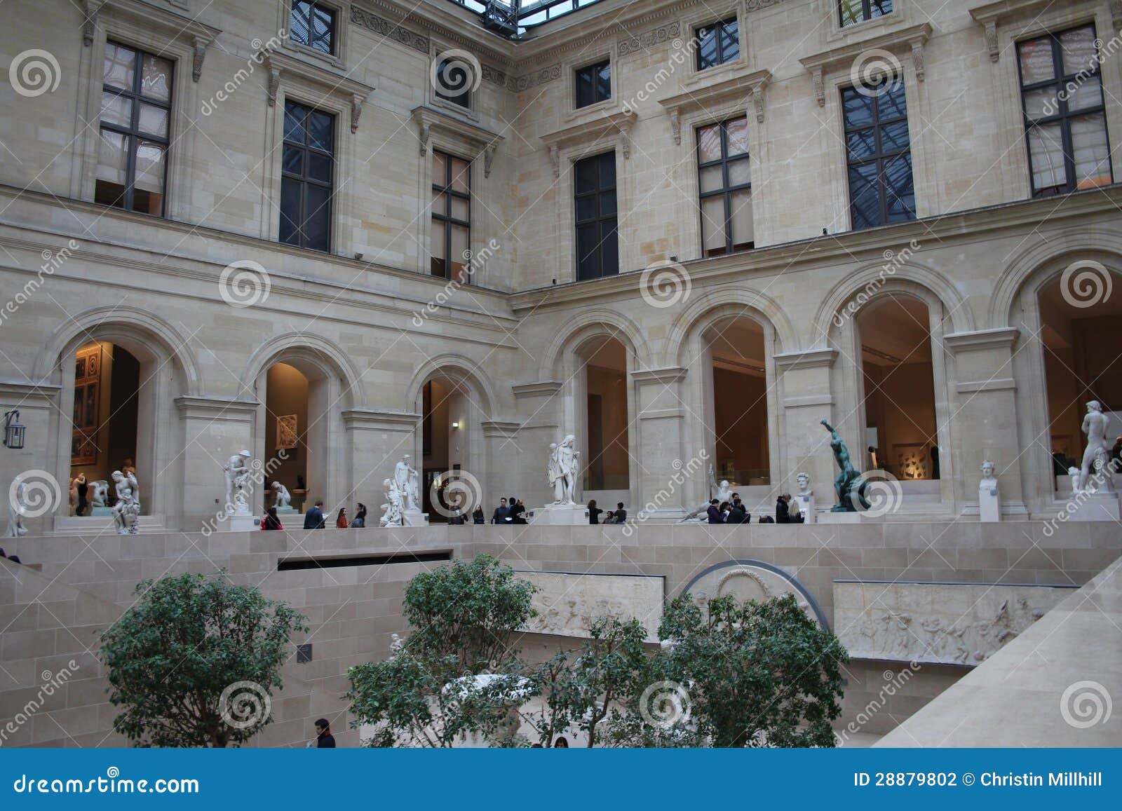 Louvre - Interior editorial photography. Image of louvre - 28879802