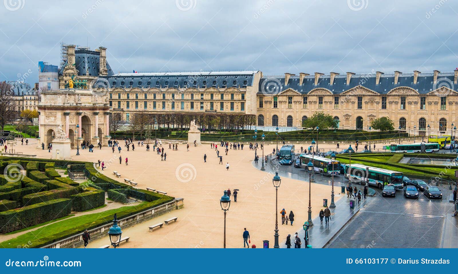 Louvre museum stock image. Image of horizontal, ancient - 66103177