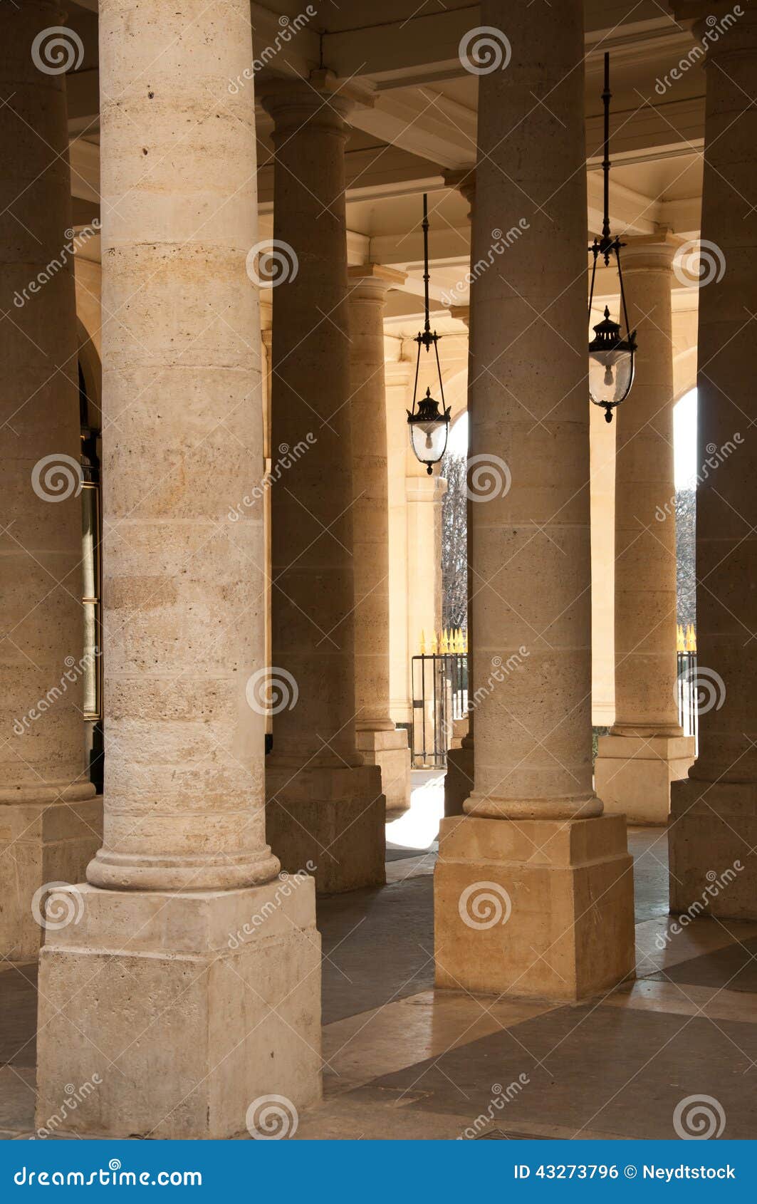 Louvre museum in Paris stock photo. Image of columns - 43273796