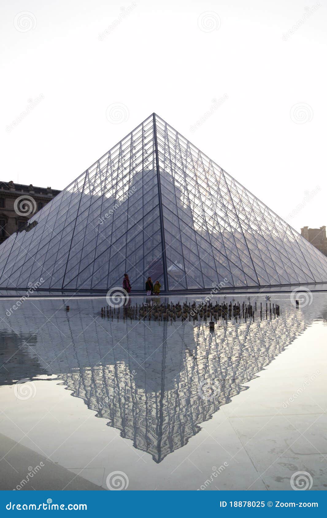 Louvre Pyramid Editorial Photo | CartoonDealer.com #18878025