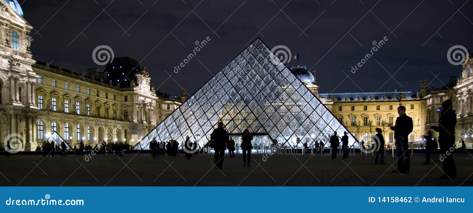 Louvre Pyramid From Inside Editorial Image | CartoonDealer.com #37622552