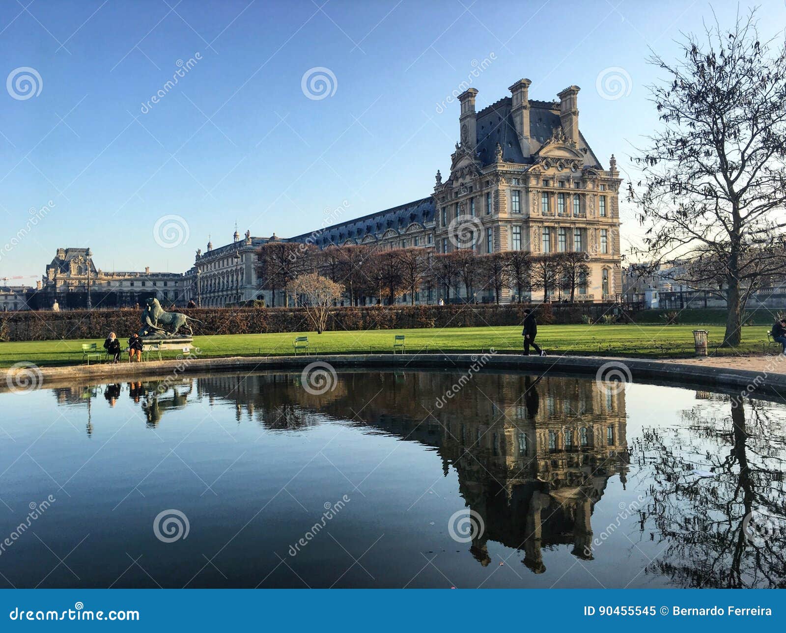 Louvre stock image. Image of louvre, beautiful, point - 90455545