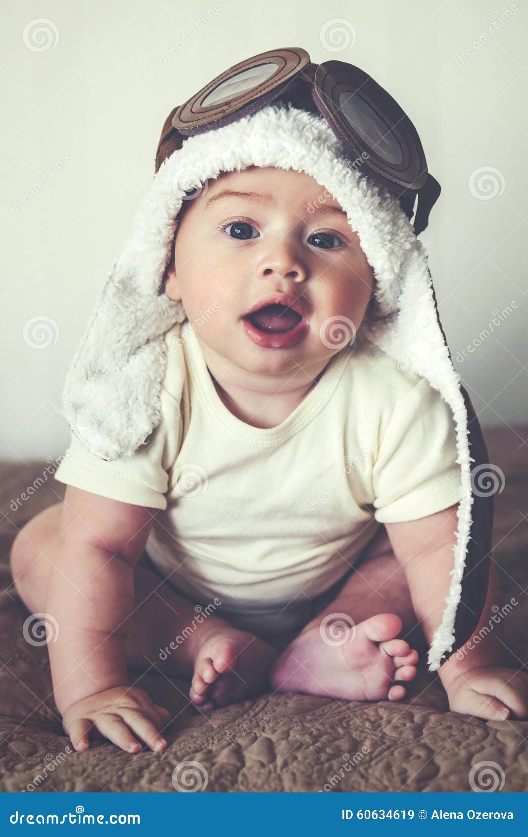 Lovable baby stock image. Image of brown, child, baby - 60634619