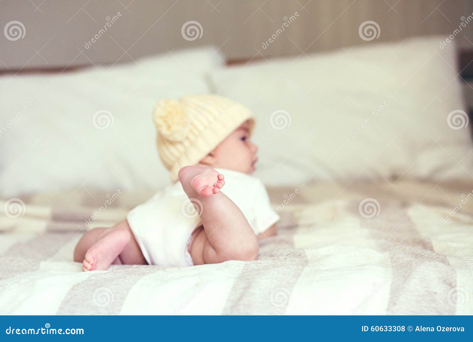 Lovable baby stock photo. Image of baby, foot, innocence - 60633308