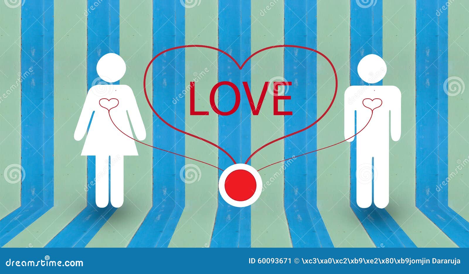 Love Abstract Wallpaper Design Stock Illustration - Illustration of ...