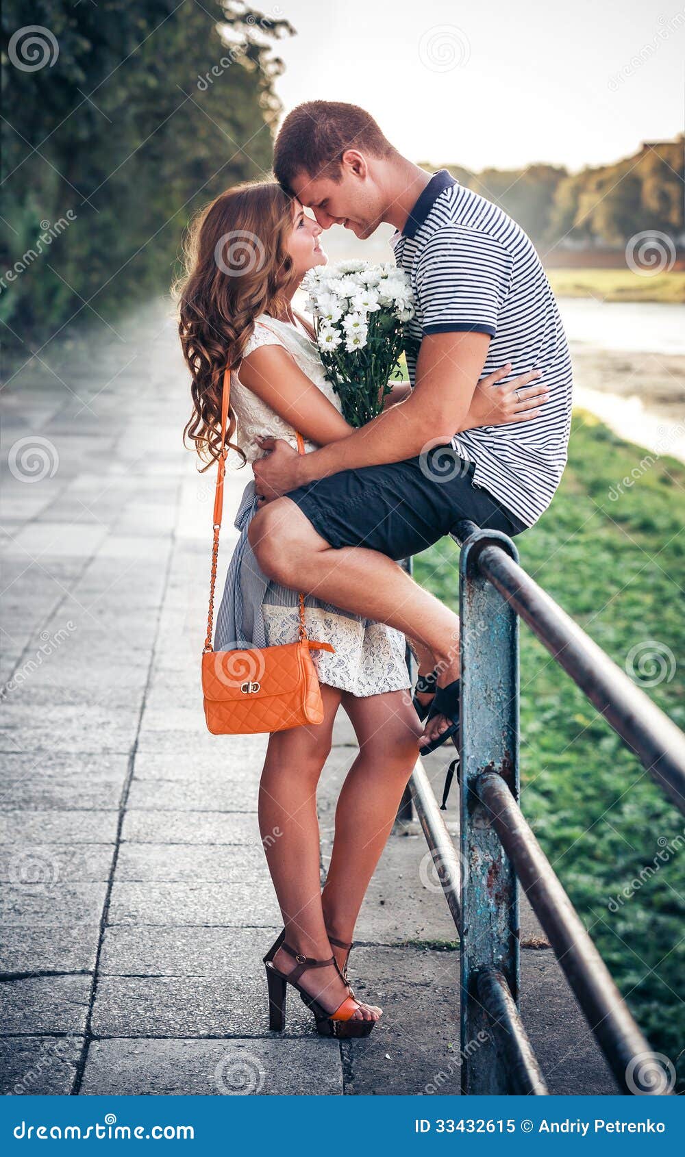 Love and Affection between a Couple Stock Image - Image of female, face ...