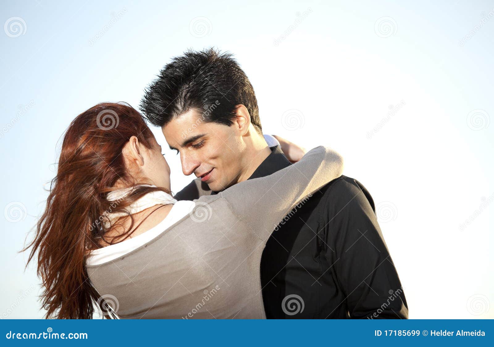 Love and Affection between a Young Couple Stock Image - Image of ...
