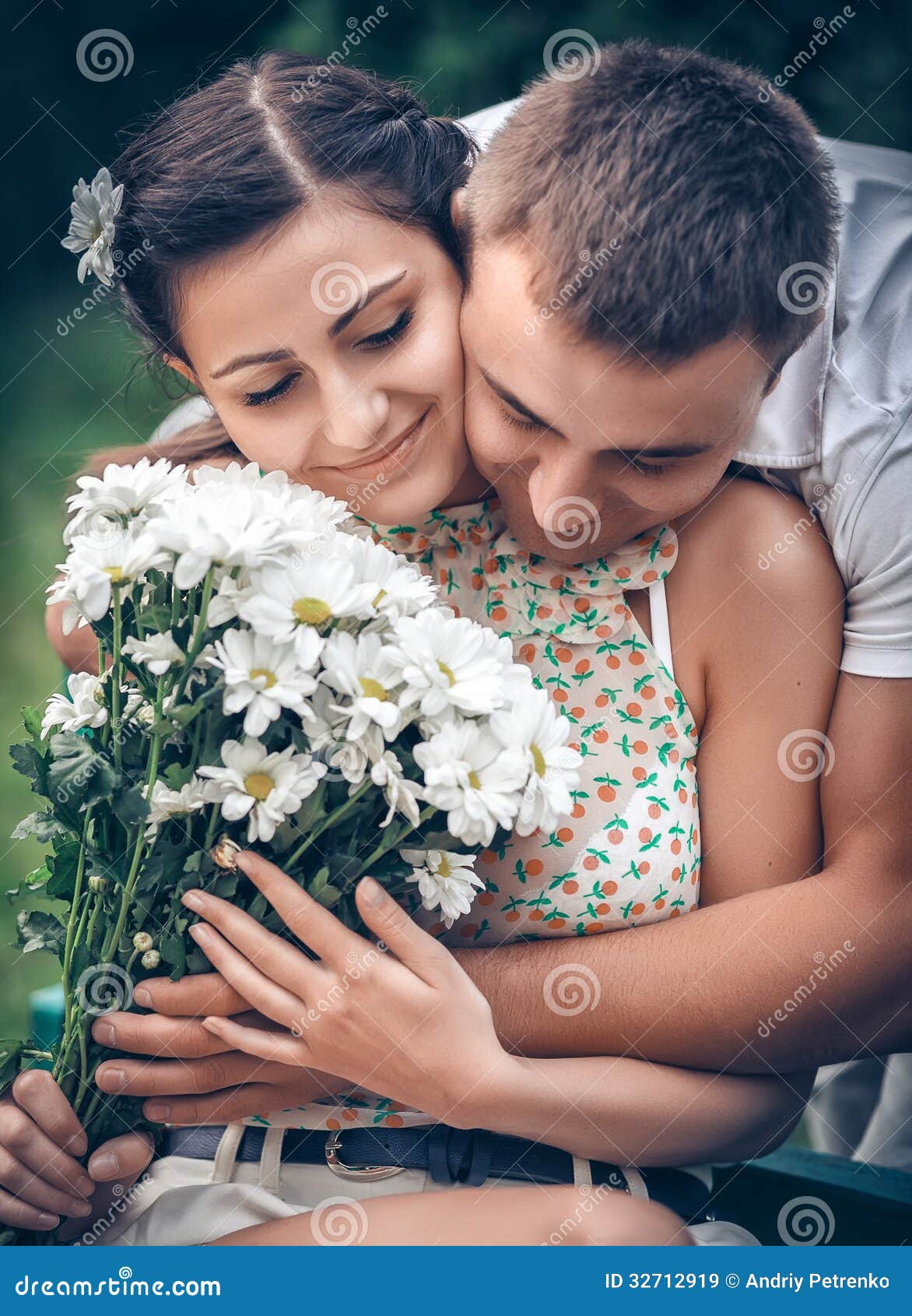 Love and Affection between a Young Couple Stock Image - Image of dating ...