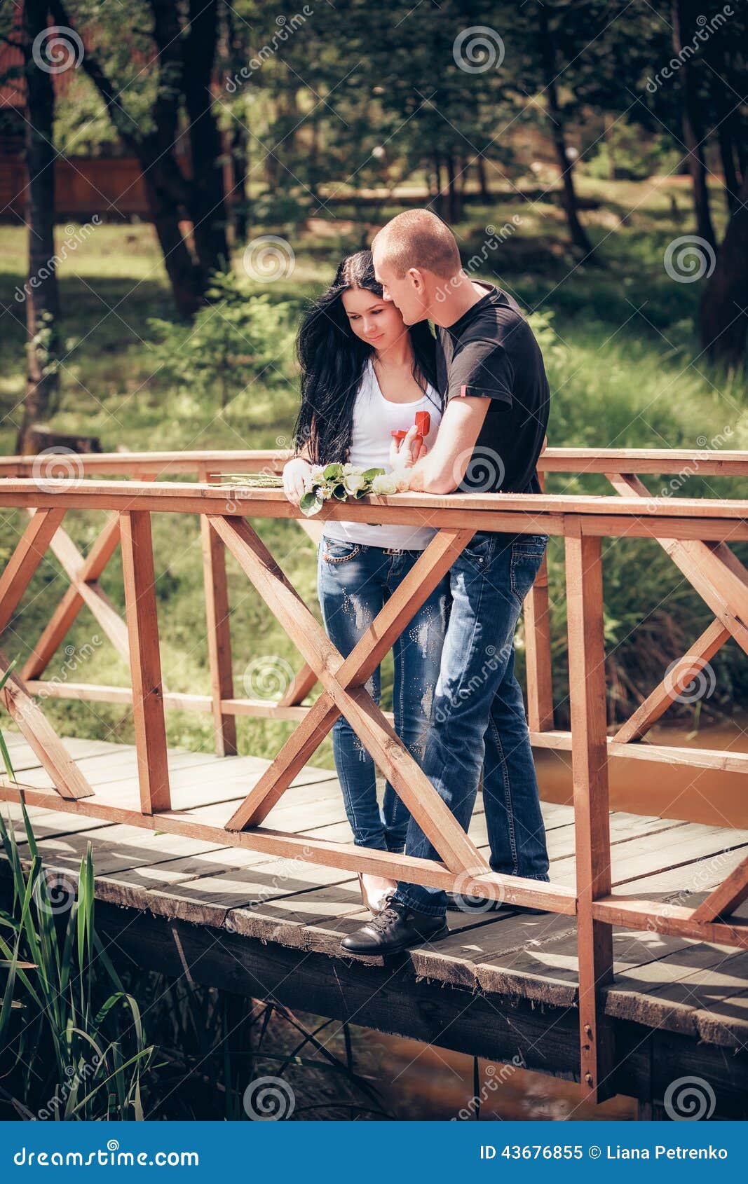 Love and Affection between a Young Couple Stock Image - Image of ...