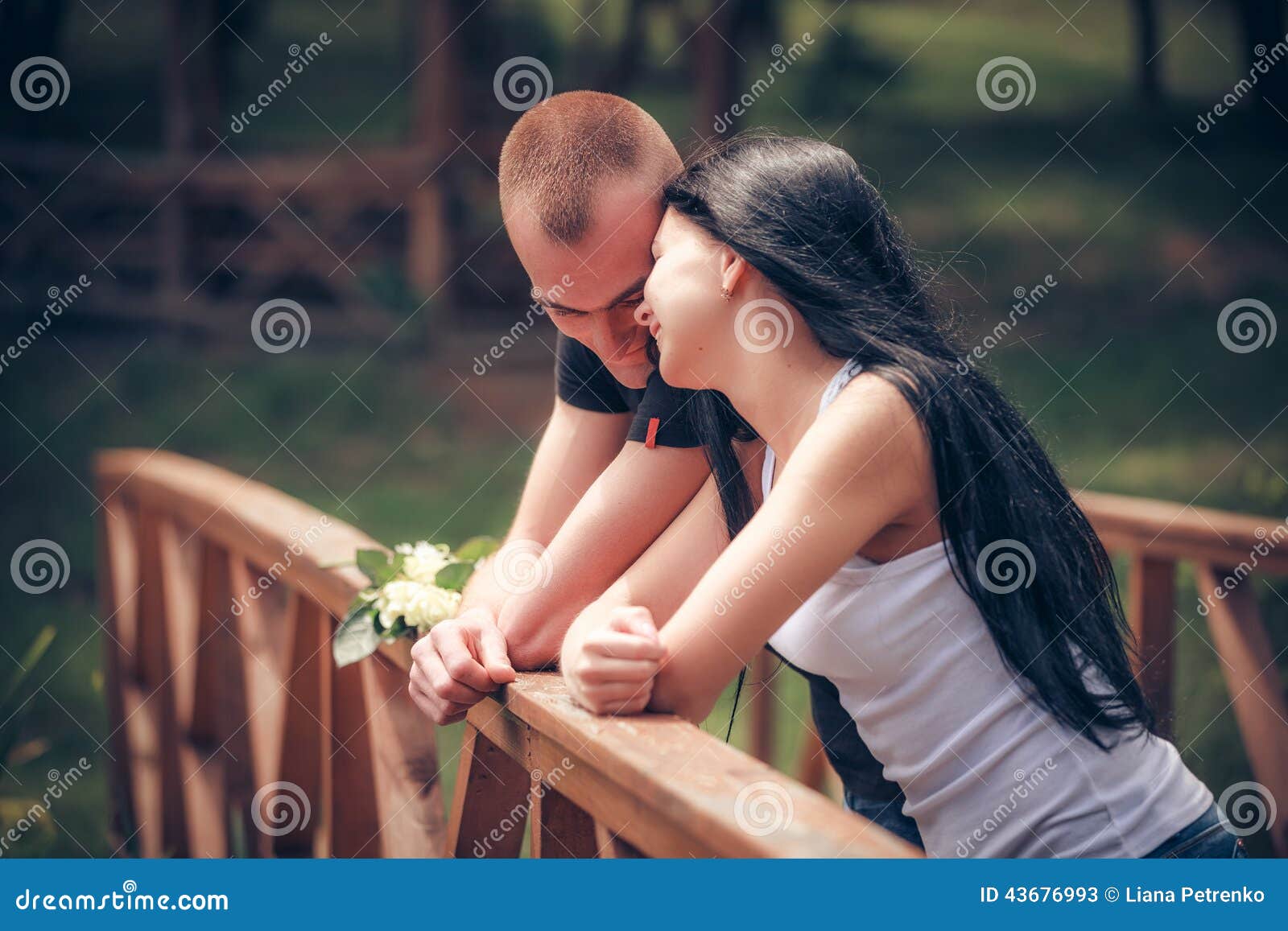 Love and Affection between a Young Couple Stock Image - Image of date ...