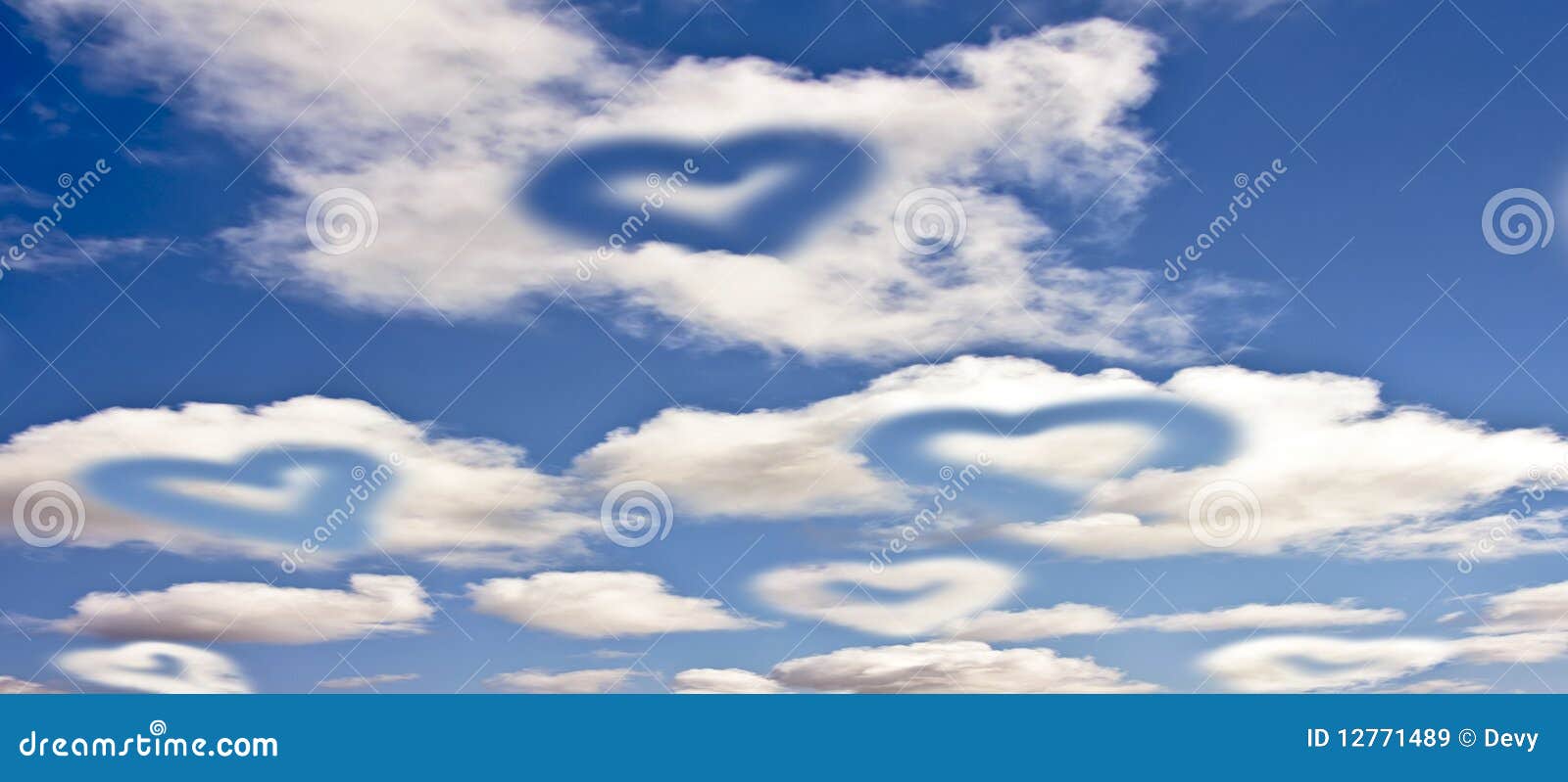 Love is in the air stock image. Image of heartshape, blue - 12771489