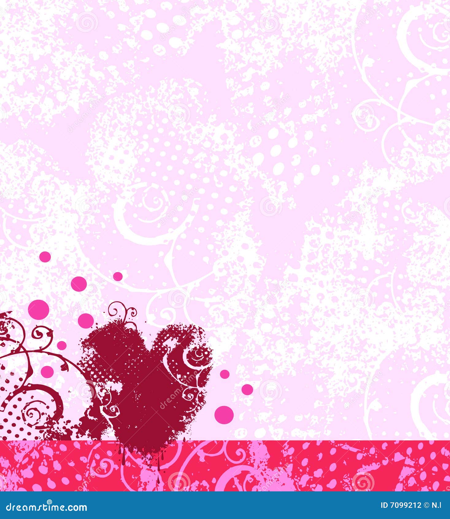 Love background stock vector. Illustration of lovers, paint - 7099212