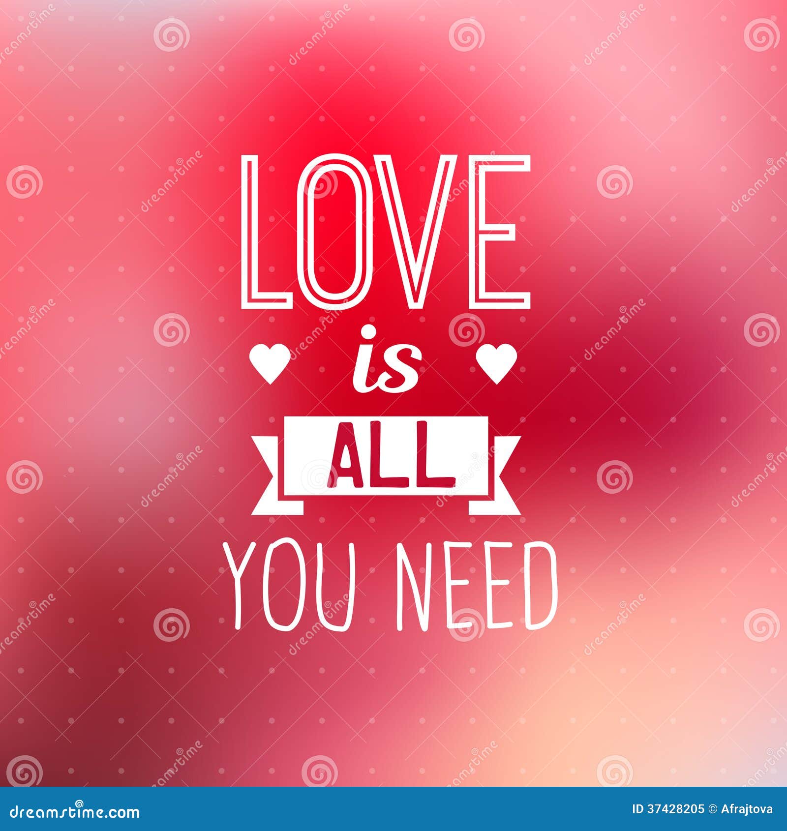 Love Background - Quote stock vector. Illustration of creative - 37428205