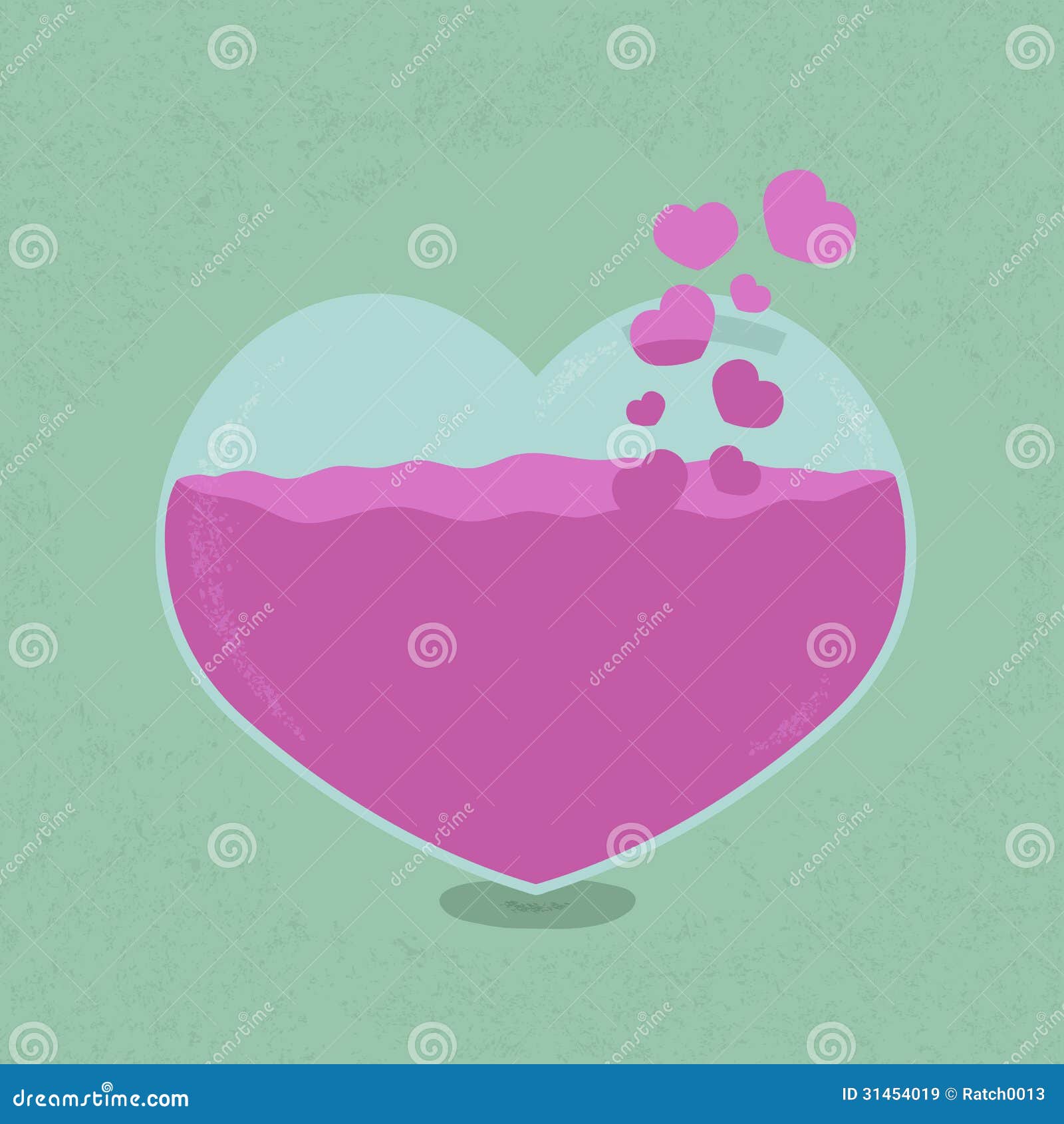 Love bank - Saving heart stock vector. Illustration of money - 31454019