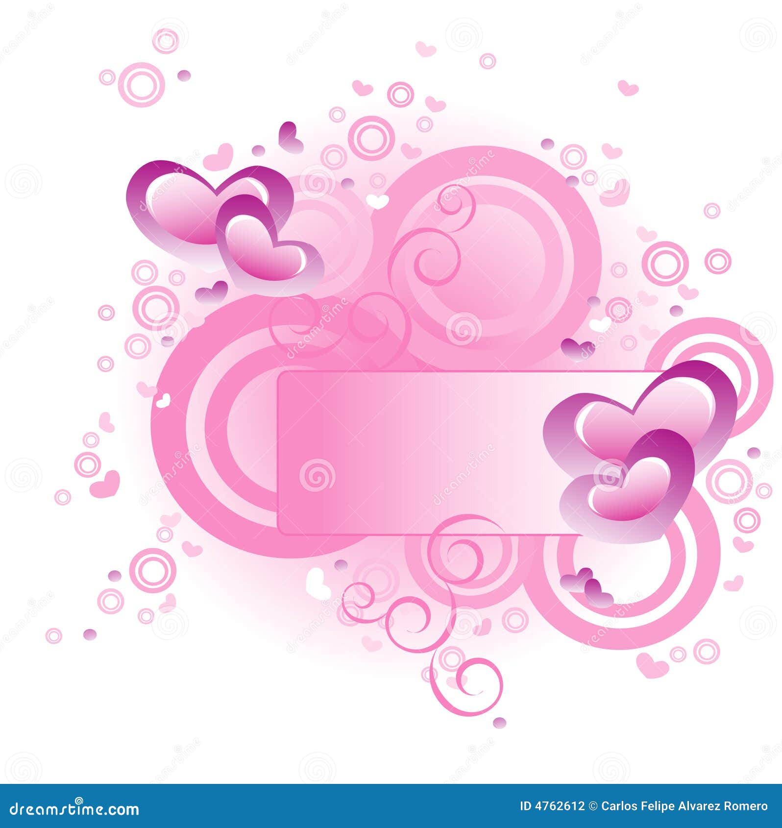Love banner vector stock vector. Illustration of gradient - 4762612