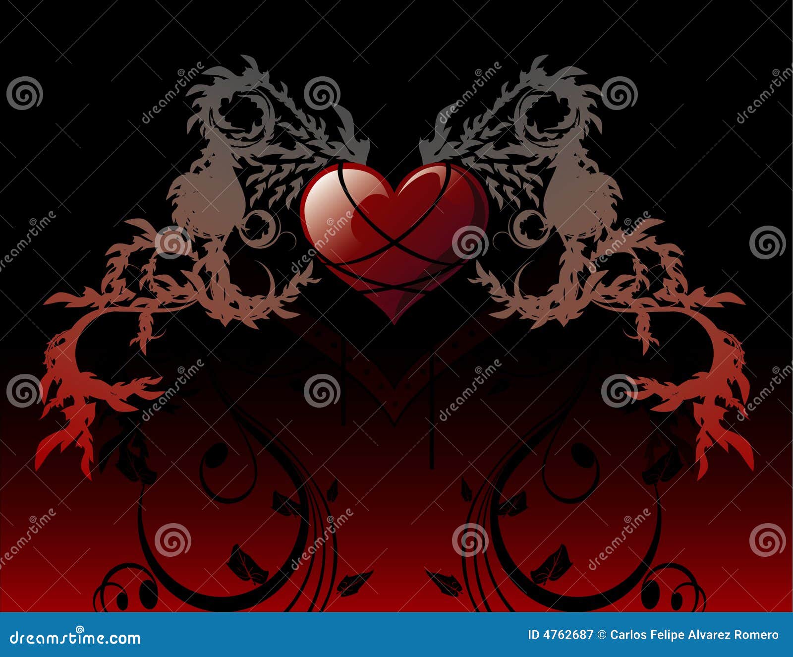 Love banner vector stock vector. Illustration of lines - 4762687