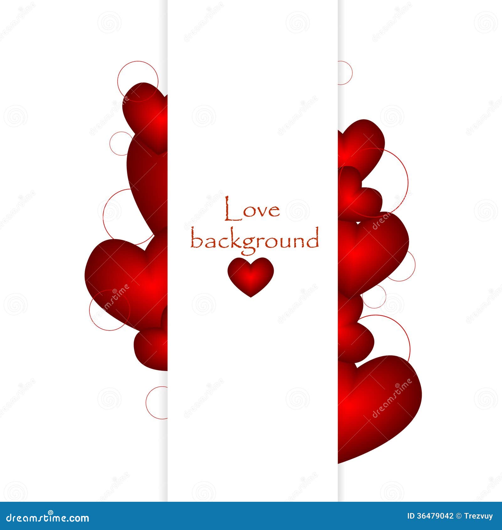 Love Banner . Vector Illustration Stock Illustration - Illustration of ...