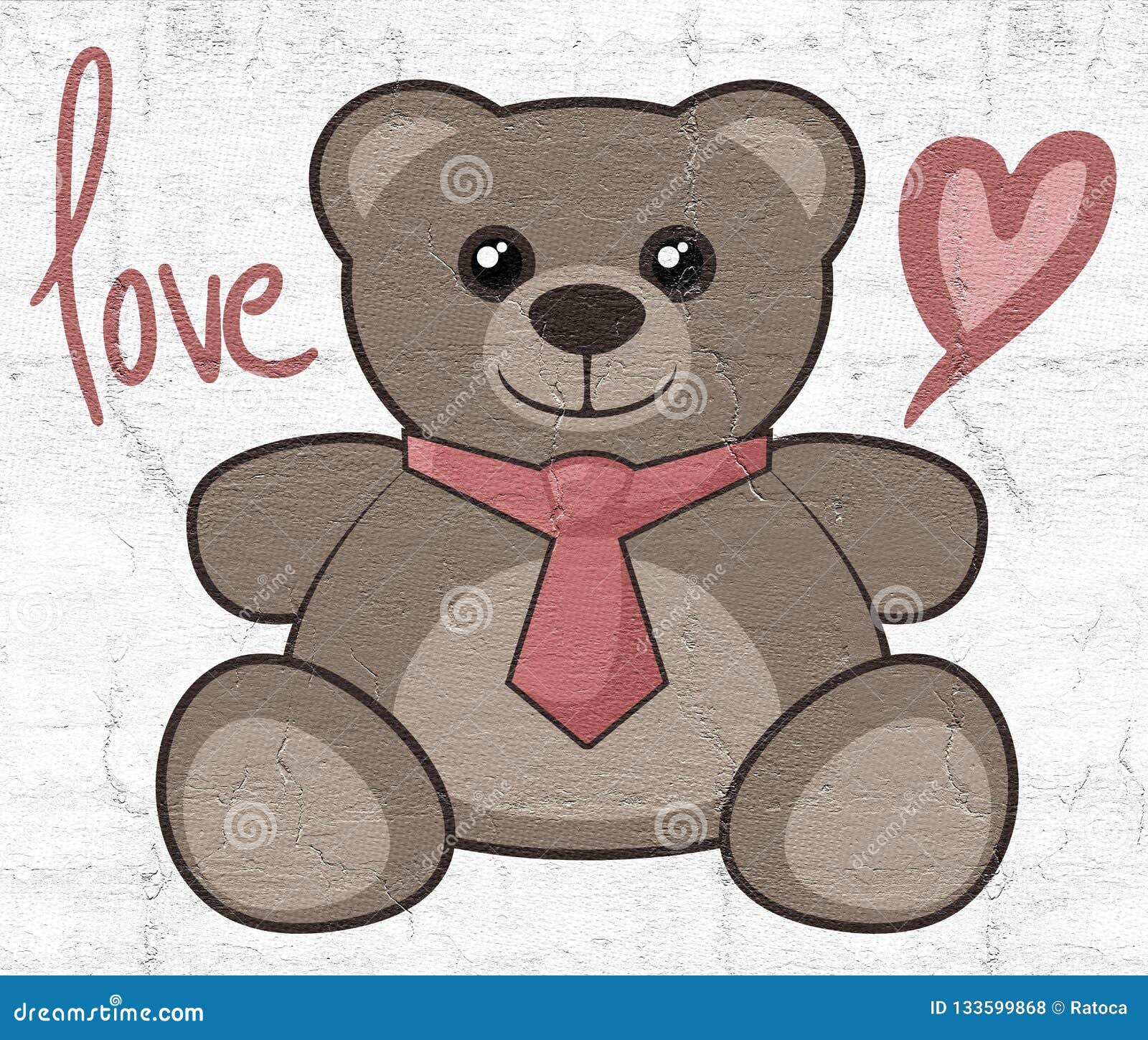 Love bear stock illustration. Illustration of loves - 133599868