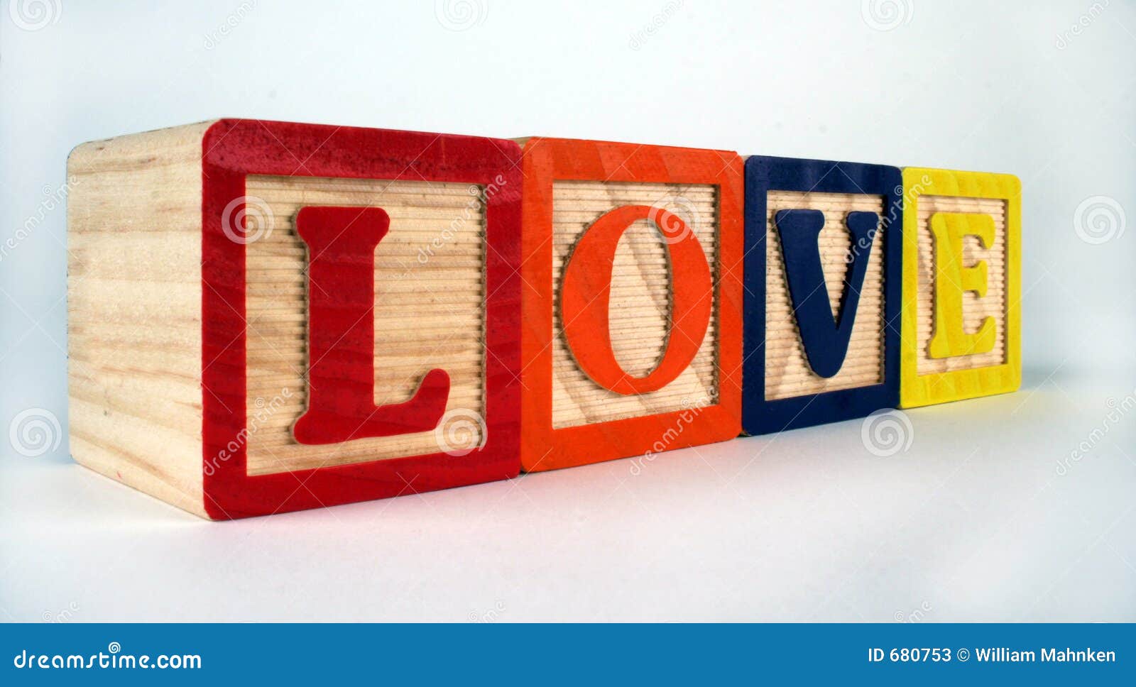 Love Blocks Picture. Image: 680753