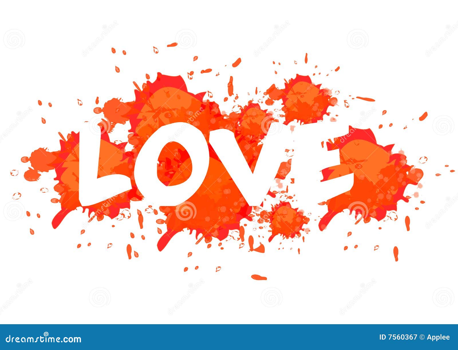 Love in blood stock illustration. Illustration of pink - 7560367