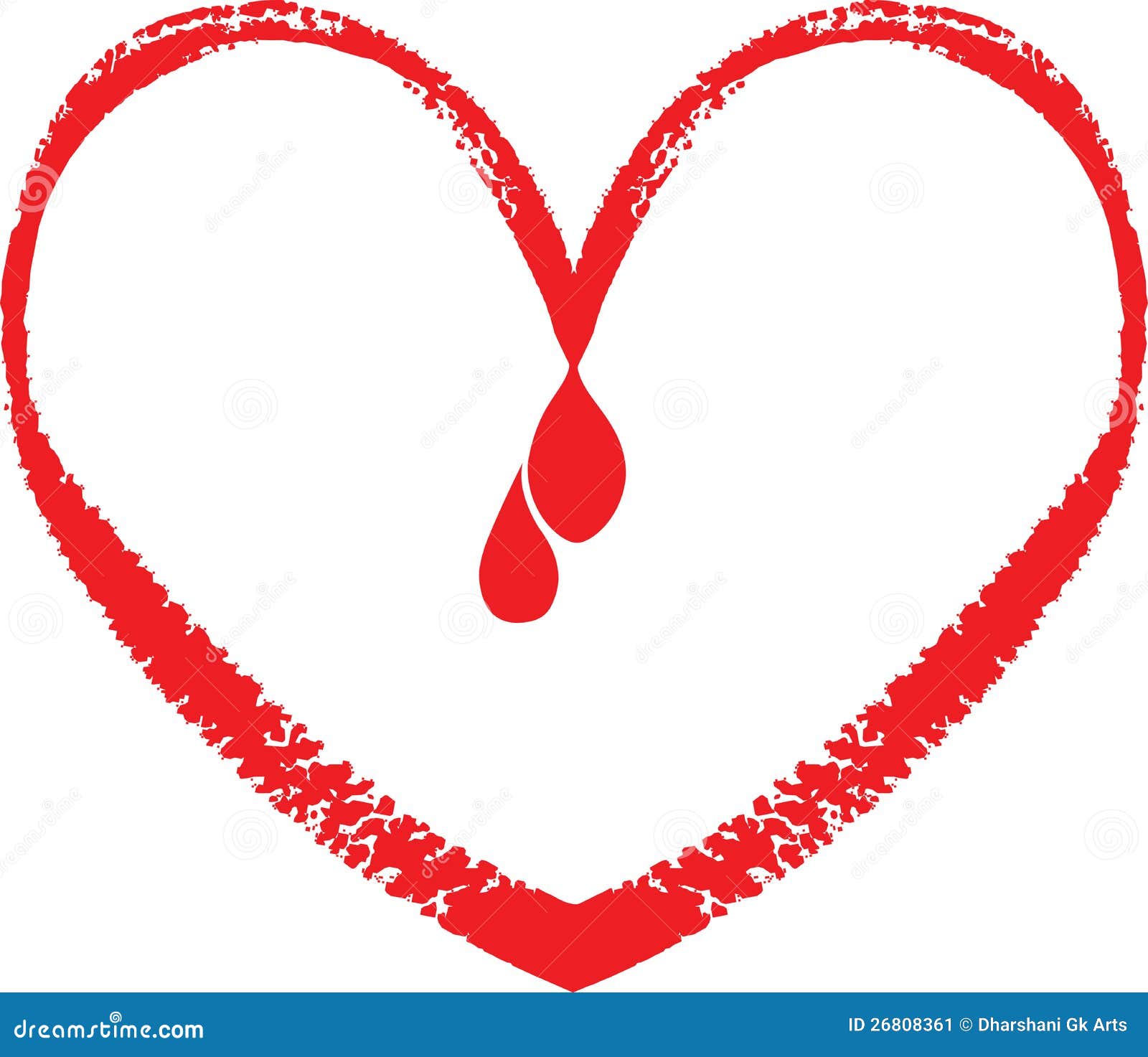 Love blood drop stock vector. Illustration of element - 26808361