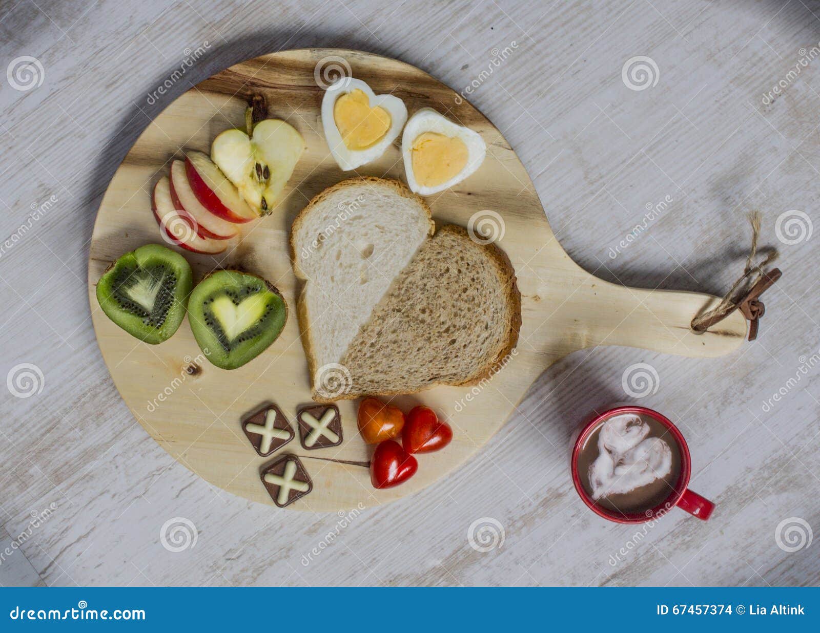 Love breakfast stock photo. Image of plate, tomato, food - 67457374
